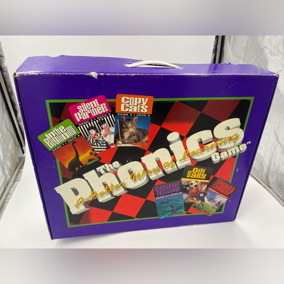 Toys | Vtg Vintage 9s The Phonics Game Vhscassette Tapes Educational ...